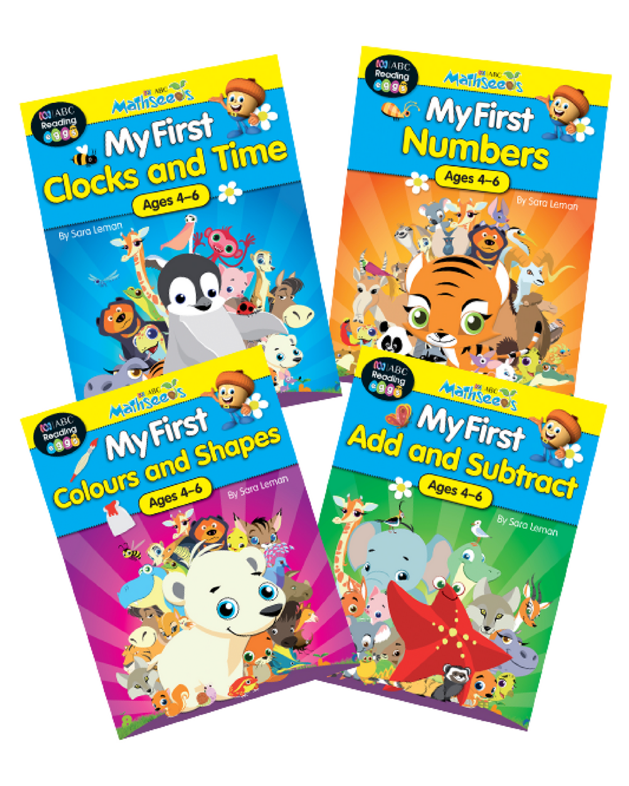 ABC Reading Eggs and ABC Mathseeds My First Combined Book Pack ...