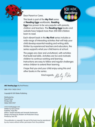 ABC Reading Eggs - My First Phonics | Reading Eggs Shop