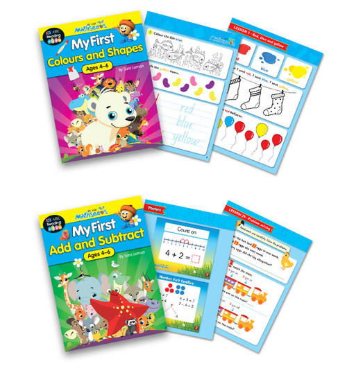 My First Reading and Maths Activity Book Pack (Ages 4–7)