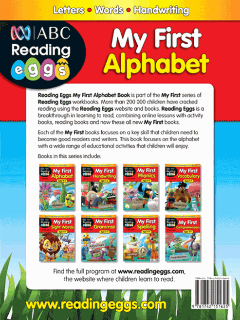 My First Alphabet Activity Book (Ages 4–6)