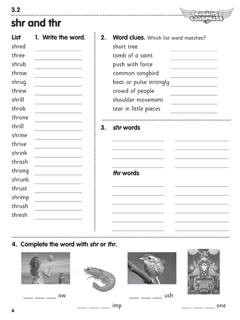Year 3 Spelling Workbook – Spelling Practice Worksheets
