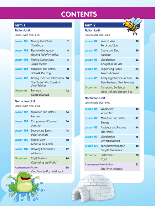 Year 4 Reading Comprehension and Grammar Workbook