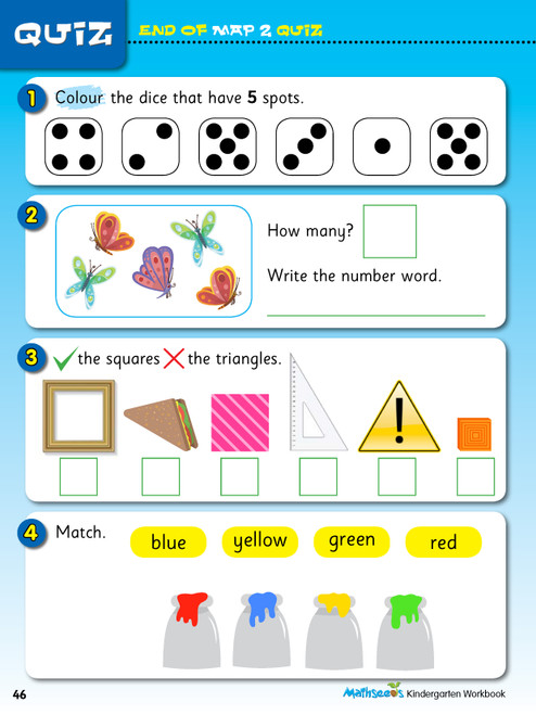 Kindergarten Maths Workbook – 200 Essential Maths Skills