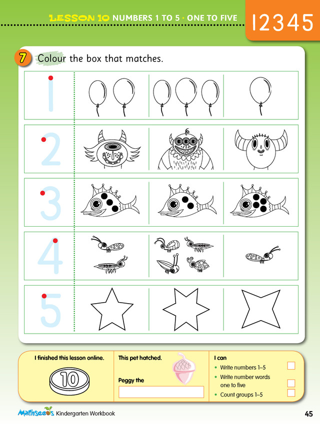 Kindergarten Maths Workbook – 200 Essential Maths Skills