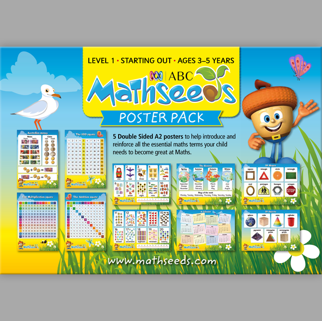 ABC Mathseeds Book Pack makes learning maths fun | Reading Eggs Shop