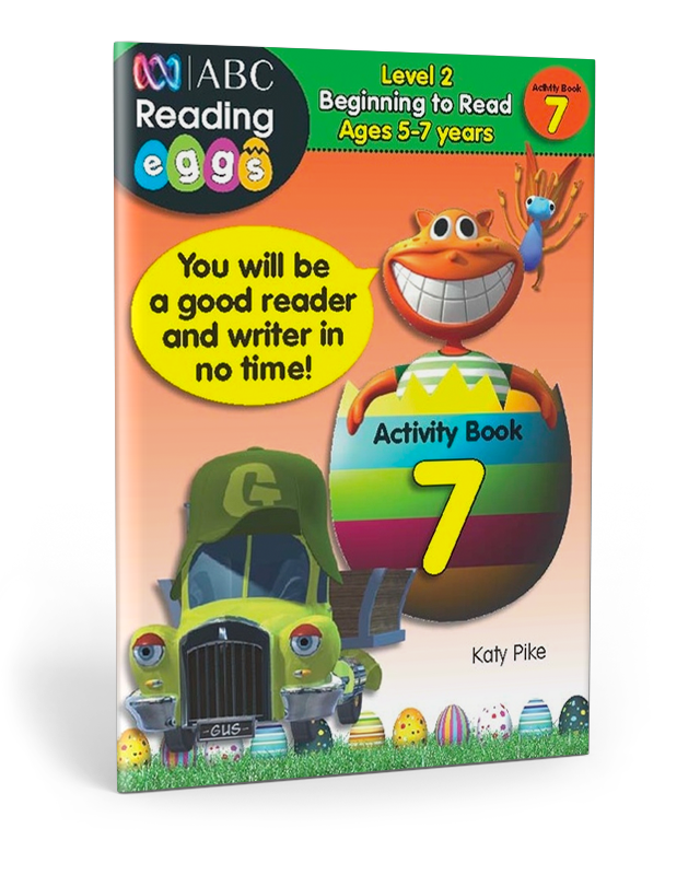 Learn-to-Read Activity Book 7 – Beginning to Read | Ages 5–7