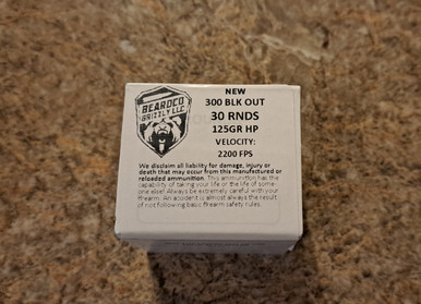 NEW 300BO 125GR HP