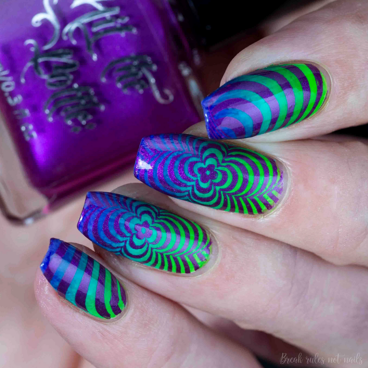 Deep Ocean Royal Blue Jelly Shot sheer nail polish. Available at www ...