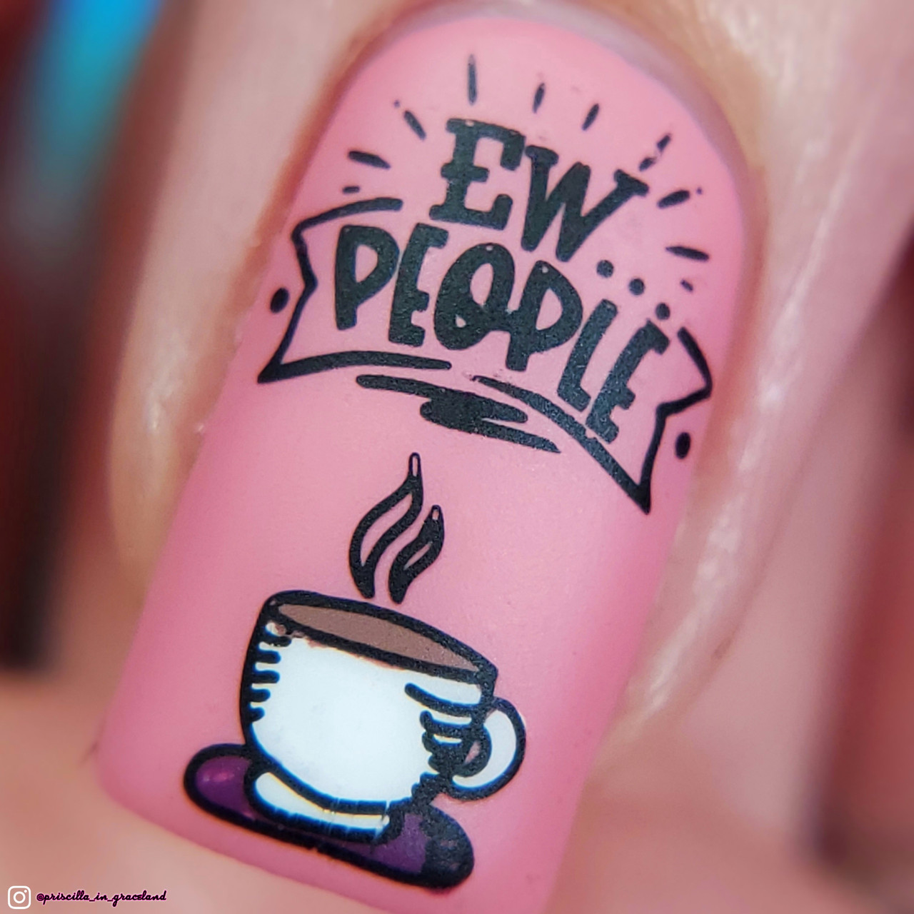 Ew, People nail stamping plate by Lantern & Wren. Available exclusively ...