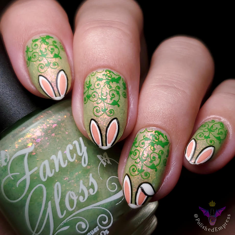 Notorious, RBG Lantern & Wren nail stamp plate, available at www ...