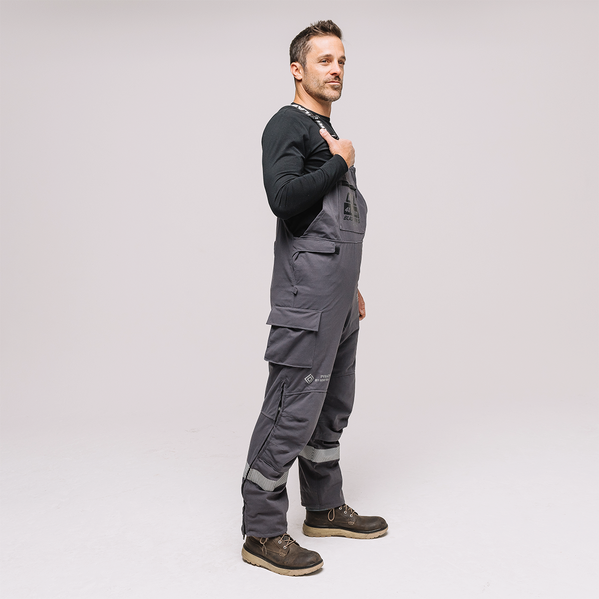 40 CAL Jacket and Bib-Overall Kit-Lift Front Hood-Black Seri | OEL ...