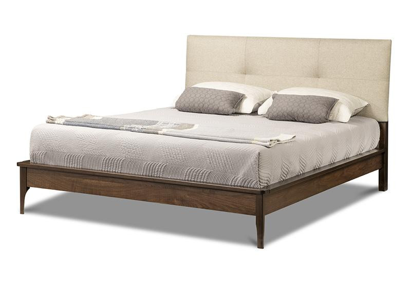 Evora Fabric Queen Platform Bed