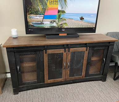 Pueblo 70 Barn Door TV Stand