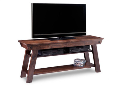 Algoma Open TV Console - Solid Wood Superstore