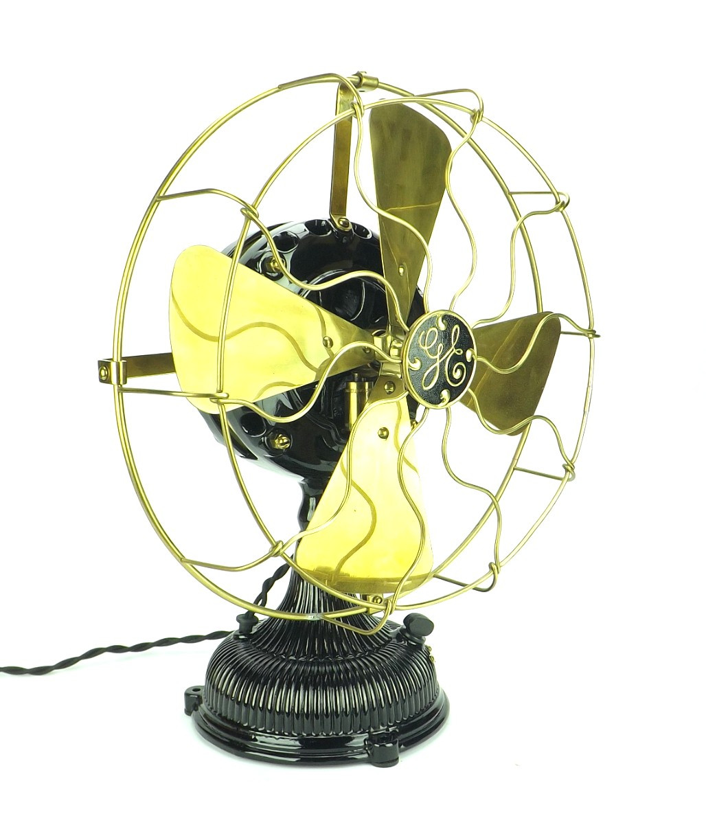 Professionally Restored Rare 1903 12" Wall Mounted GE Pancake Fan ...
