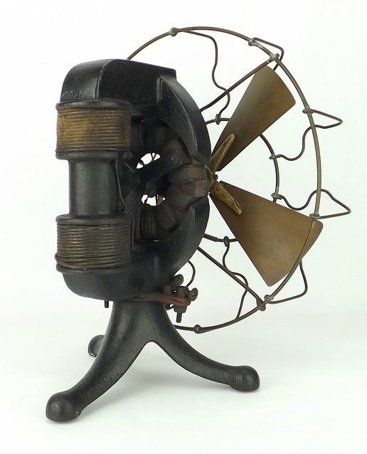 Thomas Edison Brass Fan - Antique Fan Supply Co