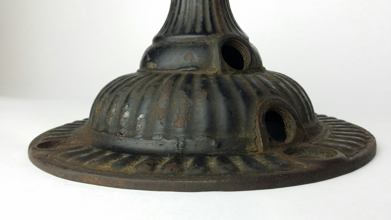 Original Emerson 1510 Trojan 5310 Ornate Cast Base - Antique Fan Supply Co