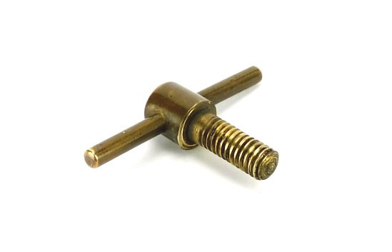 Original Diehl Big Motor Yoke Brass Wing Bolt - Antique Fan Supply Co