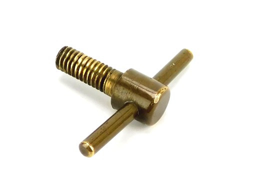 Original Diehl Big Motor Yoke Brass Wing Bolt - Antique Fan Supply Co