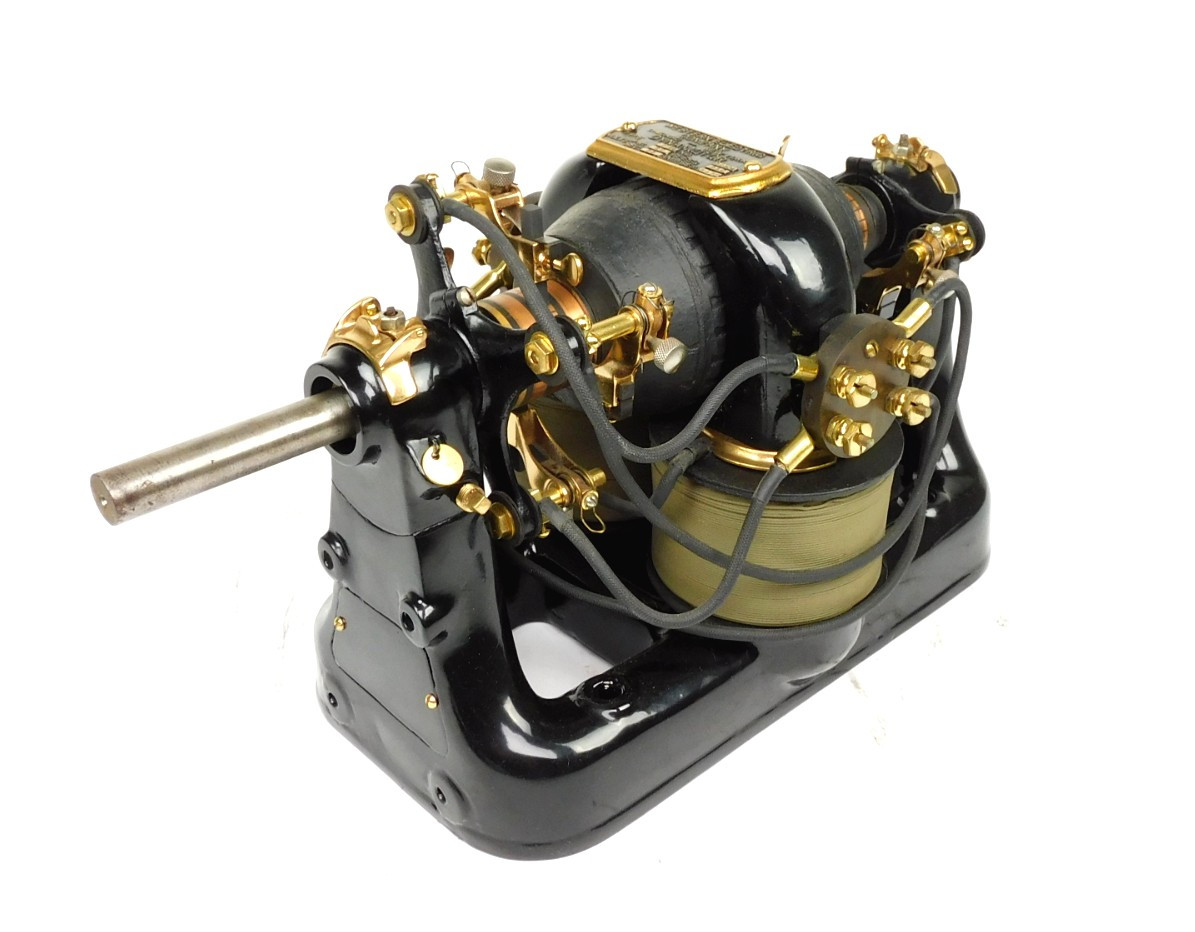 Circa 1895 Western Electric Quarter HP Dynamotor - Antique Fan Supply Co