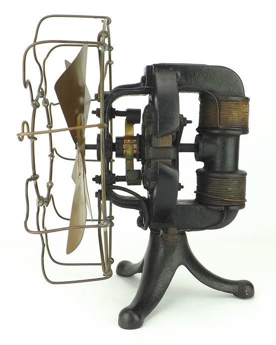 Thomas Edison Brass Fan - Antique Fan Supply Co