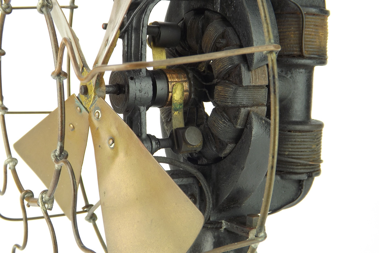Thomas Edison Brass Fan - Antique Fan Supply Co