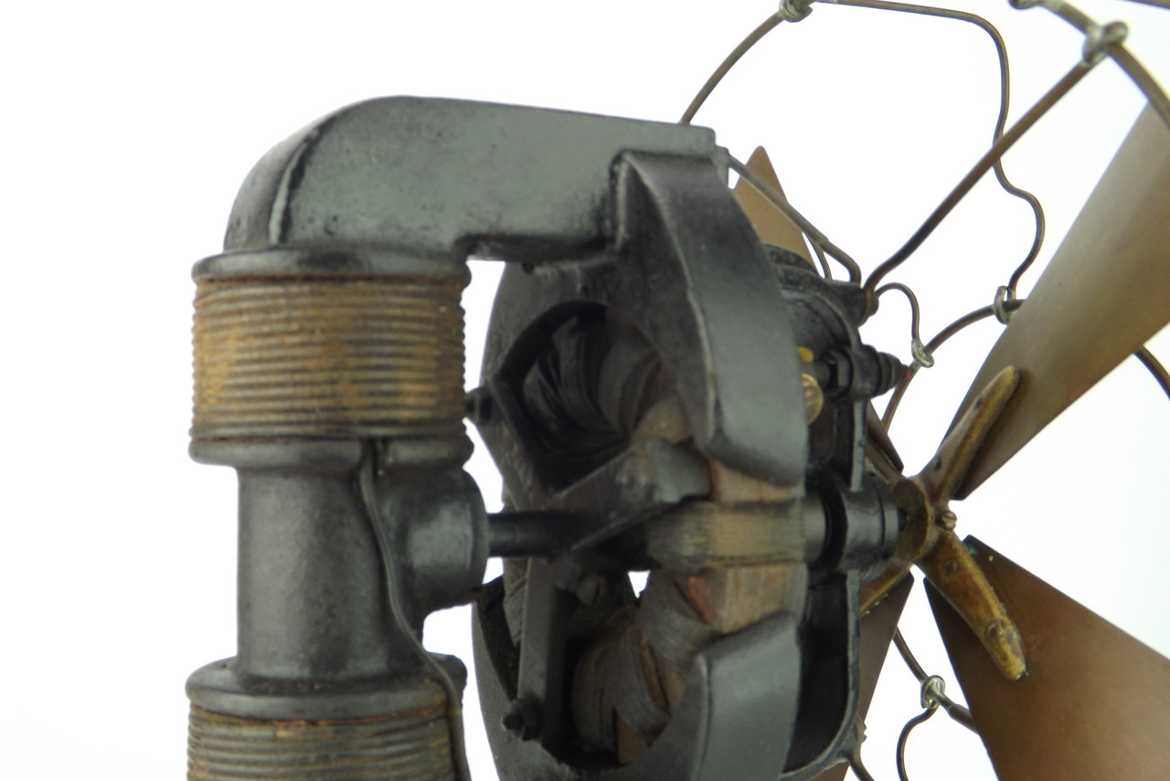 Thomas Edison Brass Fan - Antique Fan Supply Co
