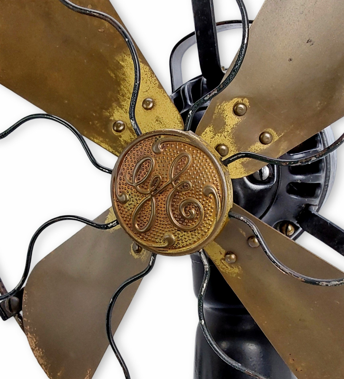 Circa 1920 GE Coin Operated Hotel Taxi Fan Original Finish Serviced and ...