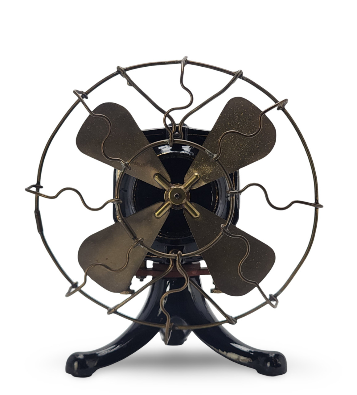 Circa 1890's Edison Iron-clad Battery Fan Beautiful Original Example ...