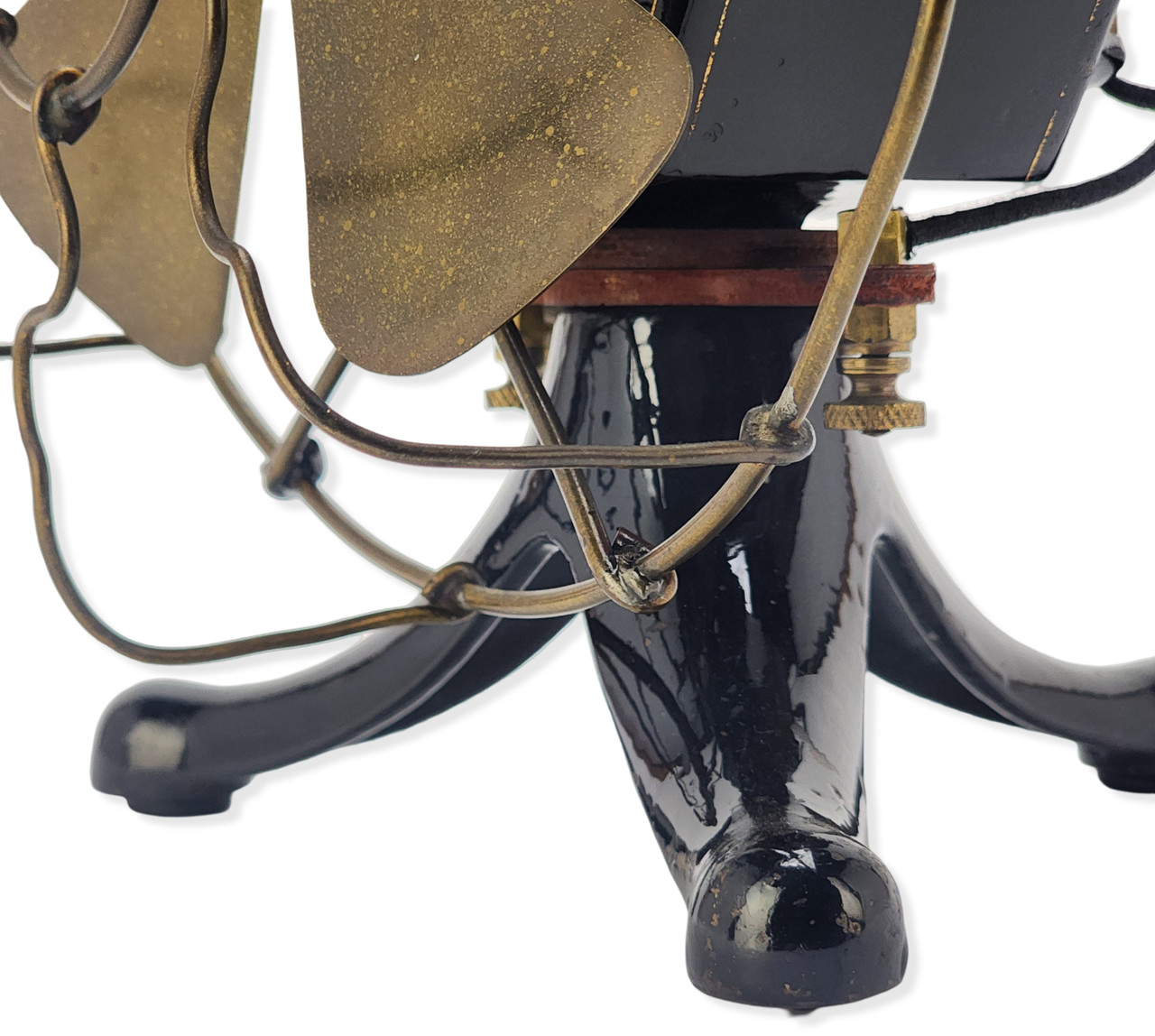 Circa 1890's Edison Iron-clad Battery Fan Beautiful Original Example ...