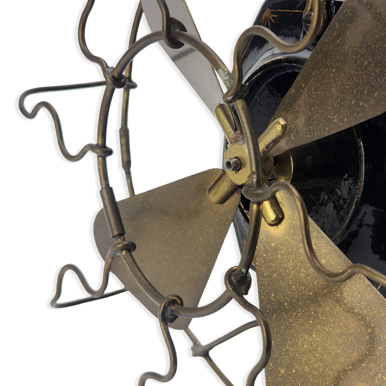Circa 1890's Edison Iron-clad Battery Fan Beautiful Original Example ...