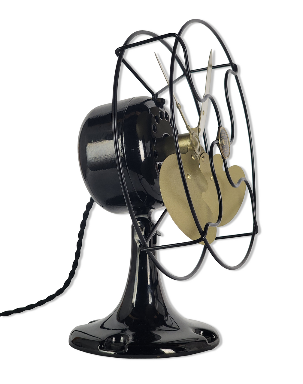 Circa 1921 Restored 9" Emerson Jr. Stationary Desk Fan - First Year ...