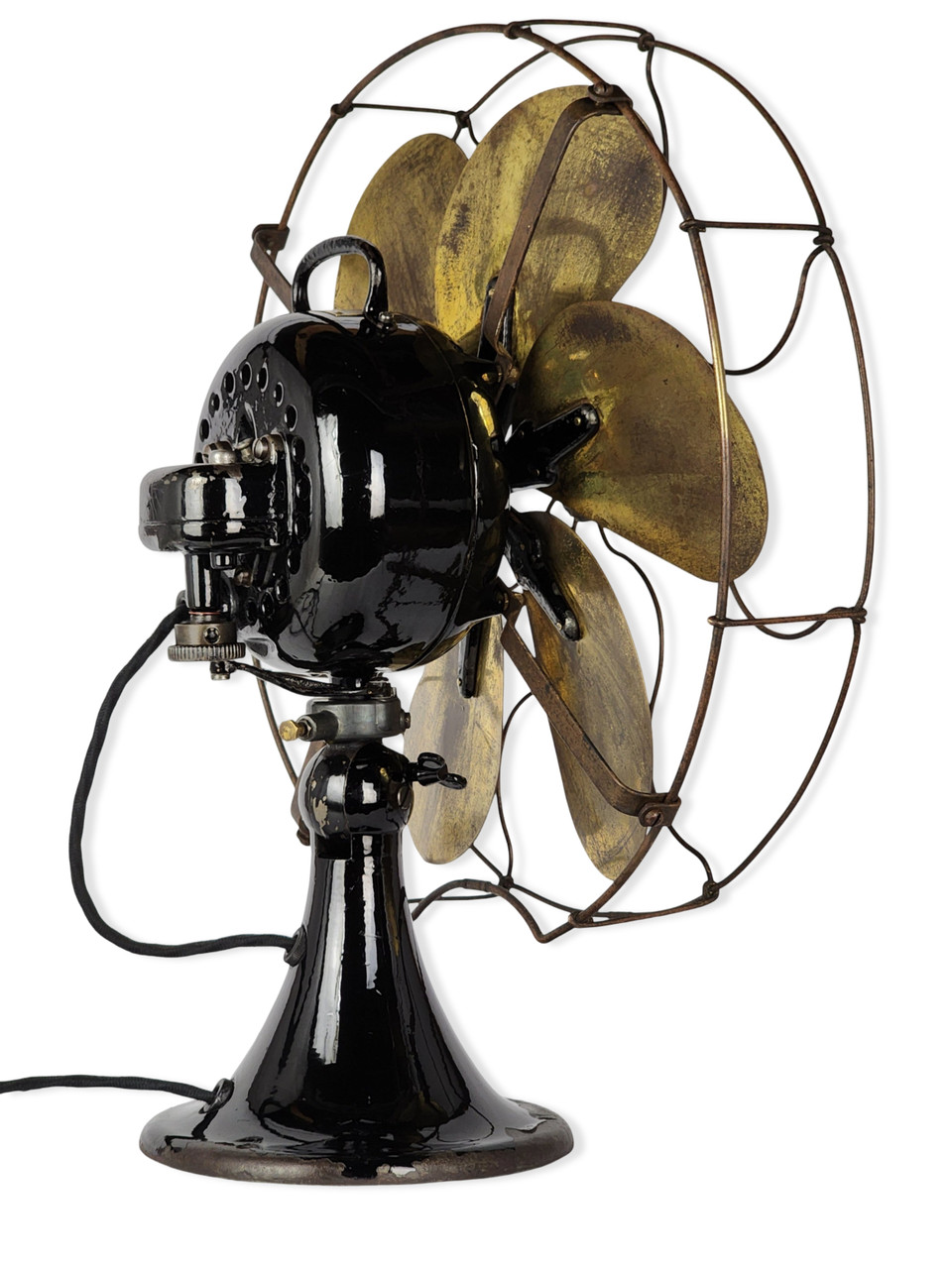 Rare 1918 Emerson Type 24668 16" Oscillating Desk Fan Original ...