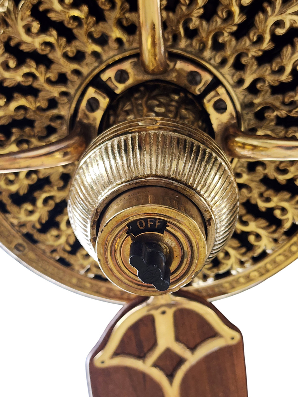 Restored Circa 1908 56" Emerson Fern Leaf Ceiling Fan Reconditioned ...
