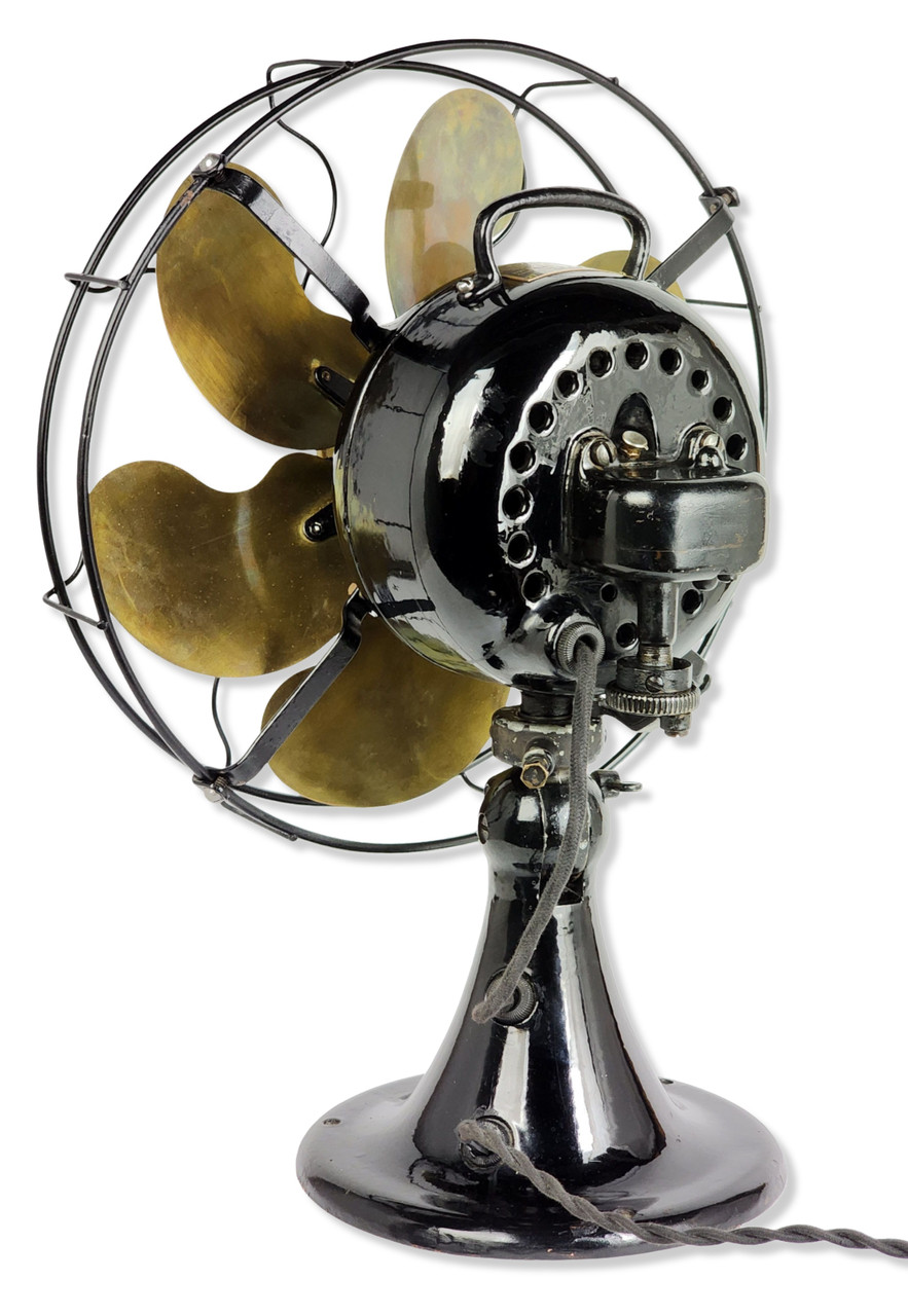 Circa 1918 Emerson Type 24666 12" Oscillating Desk Fan - Antique Fan ...