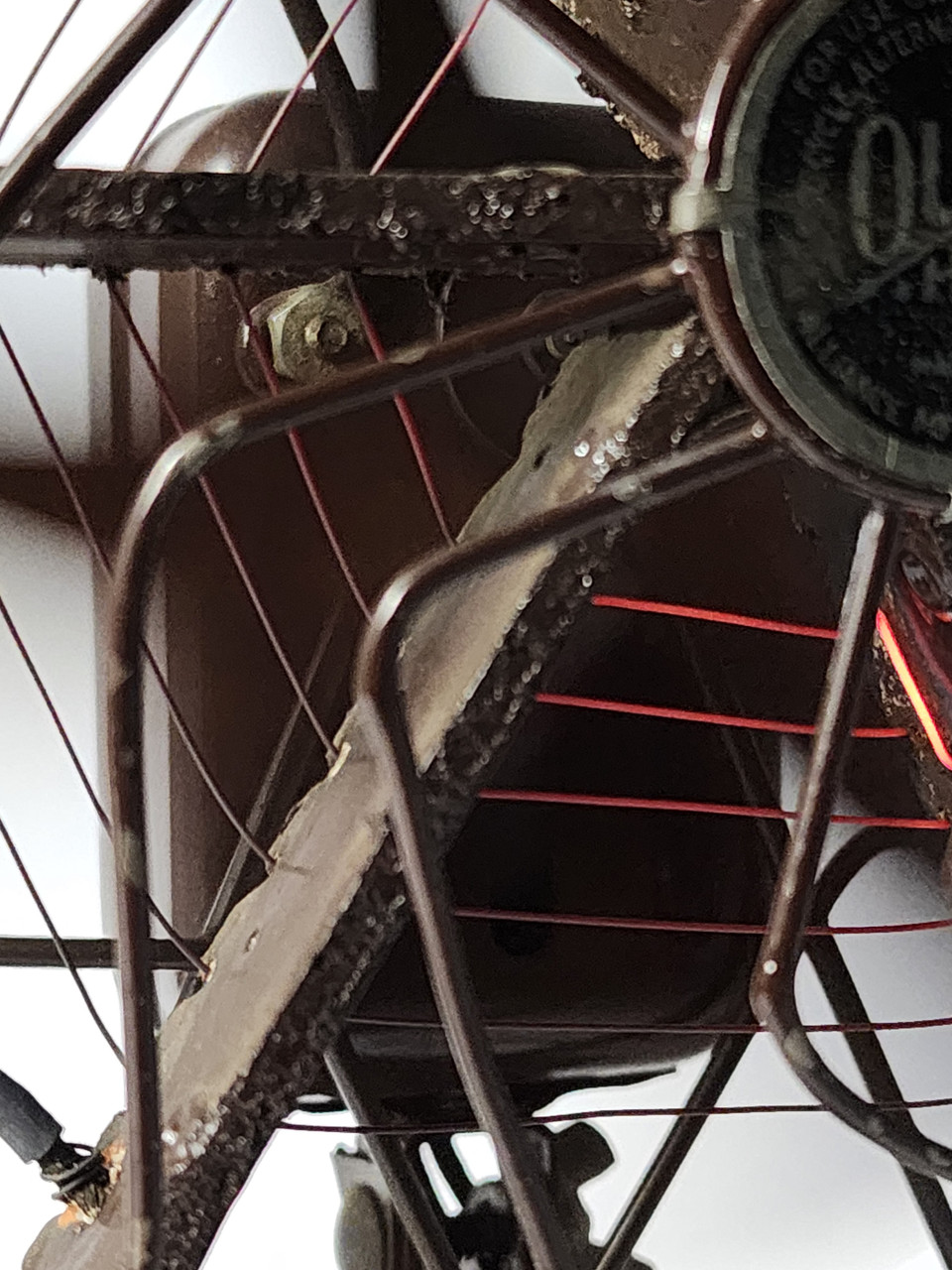 Circa 1920's 8" Alliance MFG. "Quik Heat" Microphone Fan Heater ...