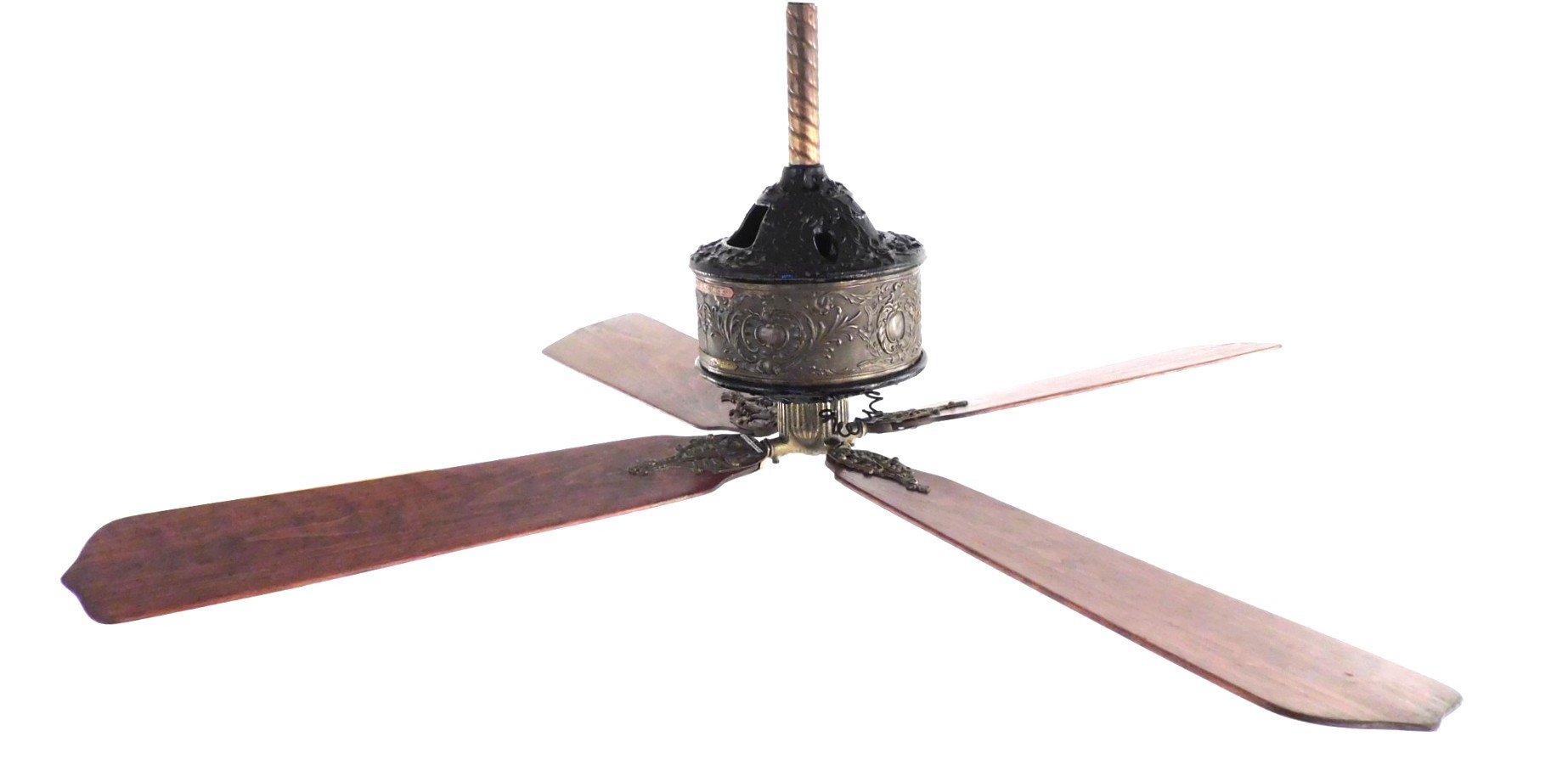 Beautiful Late 1800's Western Electric "Standard" DC Ceiling Fan ...