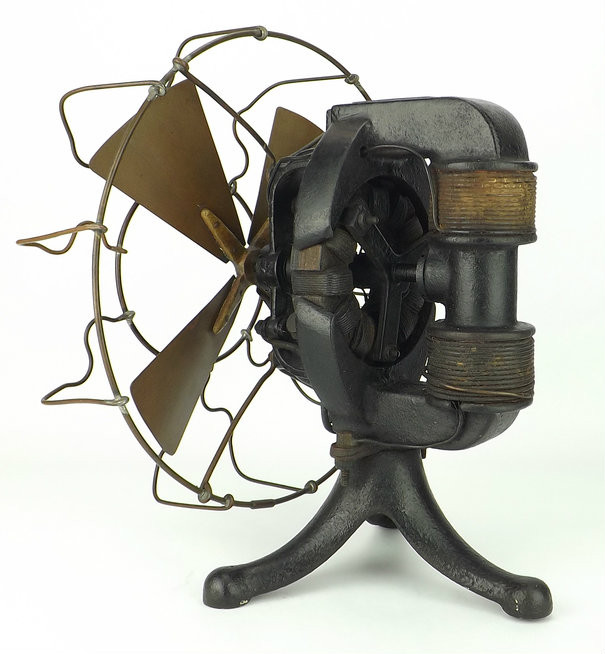 Thomas Edison Brass Fan - Antique Fan Supply Co