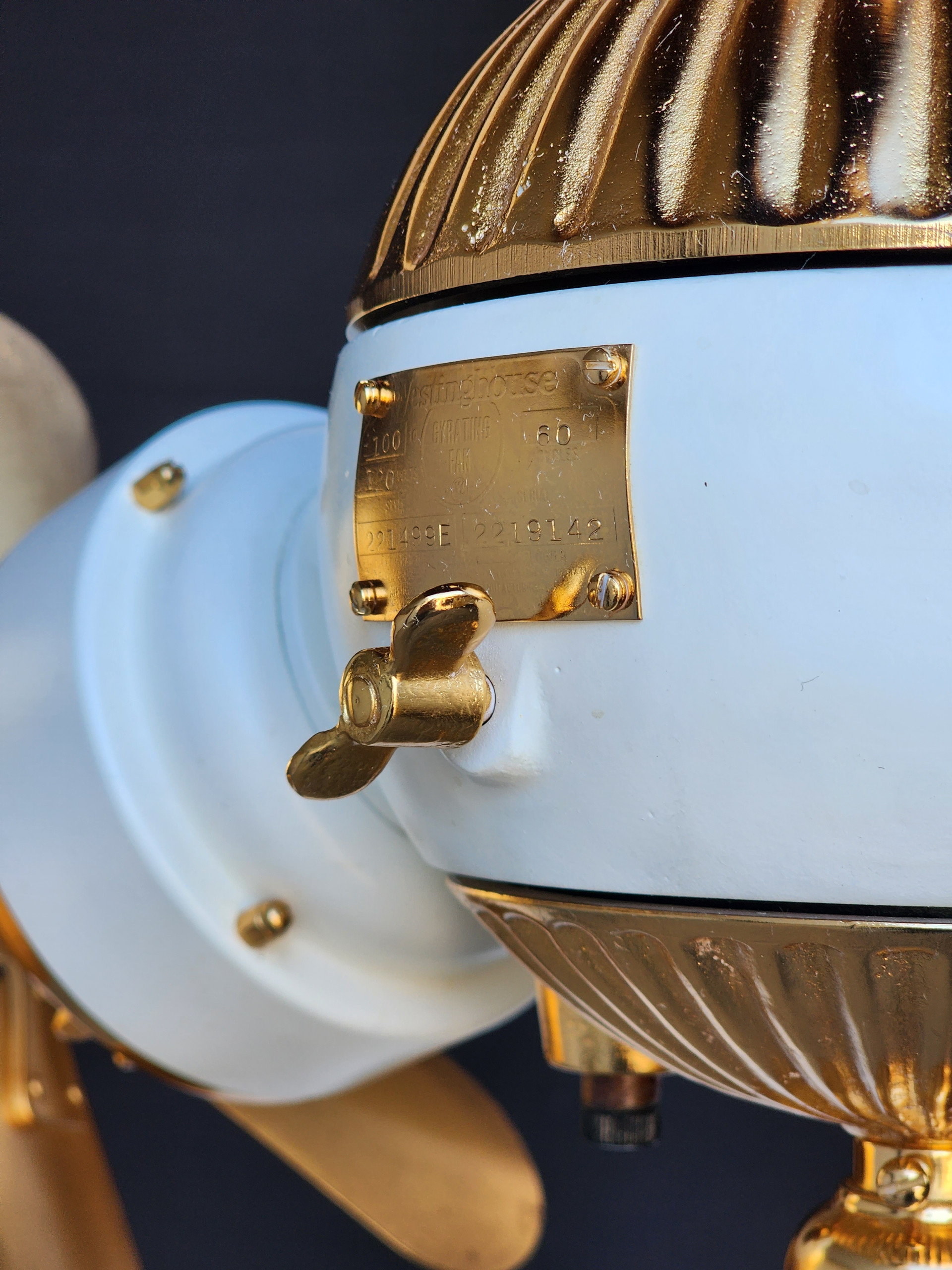 Circa 1920's Professionally Restored Westinghouse Gyro Ceiling Fan by ...