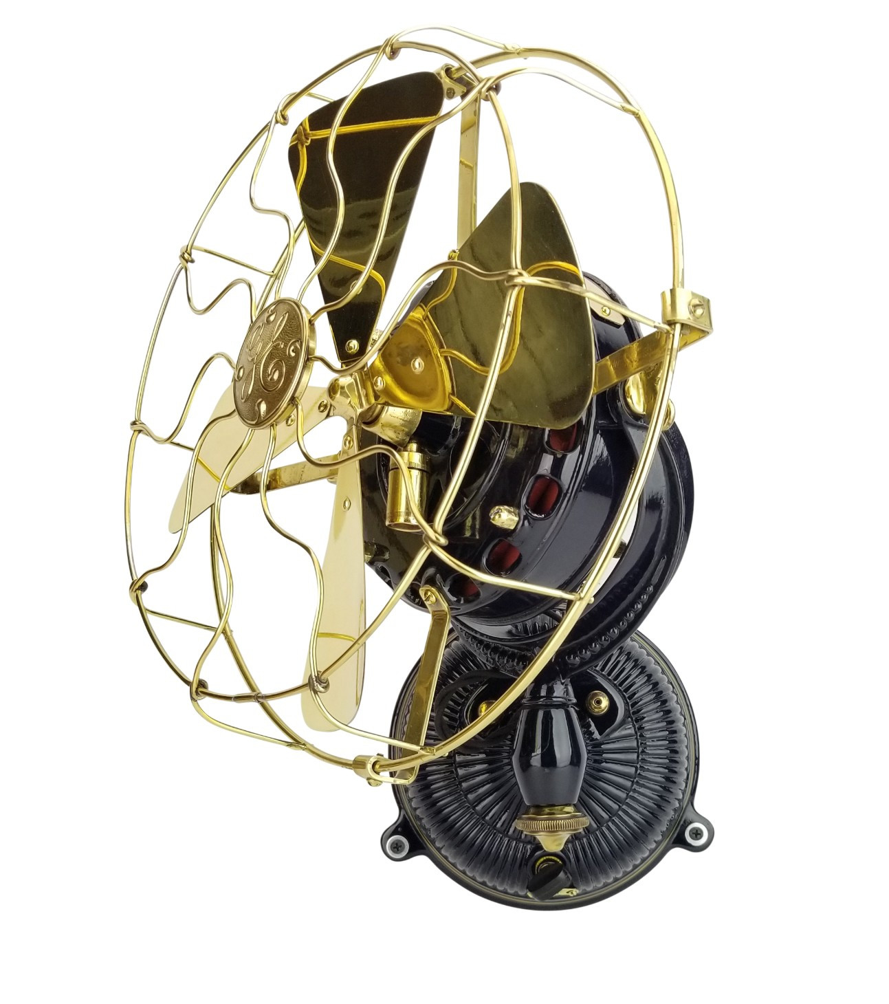 Professionally Restored Rare 1903 12" Wall Mounted GE Pancake Fan ...