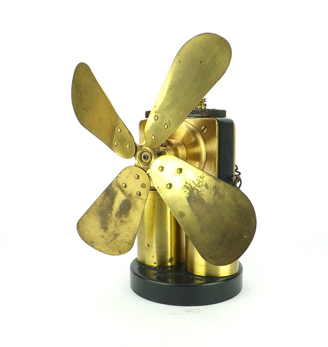 1897 Edison Paris Bipolar Electric Fan - Antique Fan Supply Co