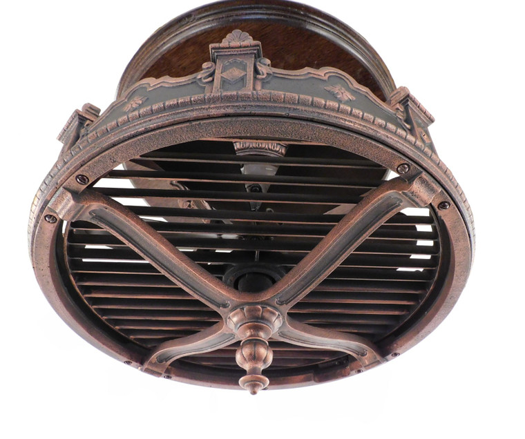 Circa 1927 32v DC Safety Car Ceiling Fan Restored - Antique Fan Supply Co