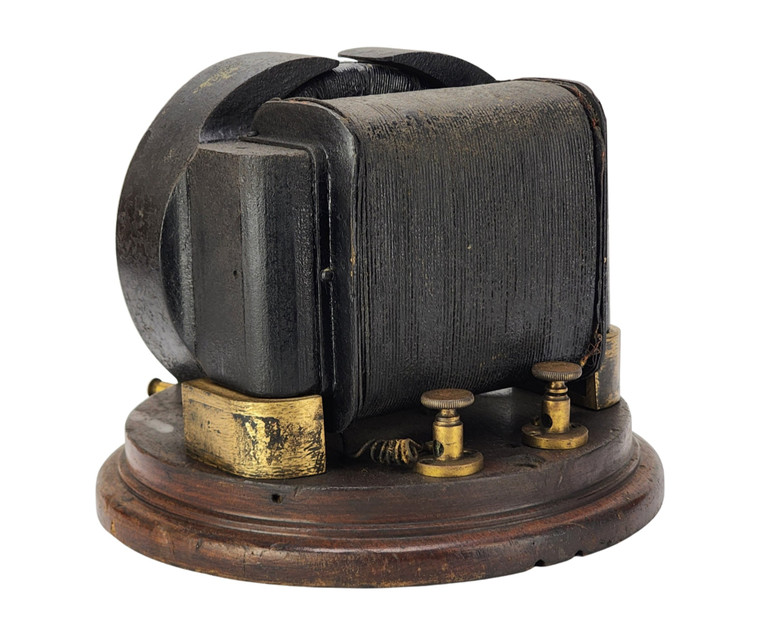 Circa 1895 Siemens Style Unipole Gramme Dynamo - Antique Fan Supply Co