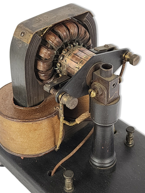 Early Antique Keystone Bipolar Electric Motor