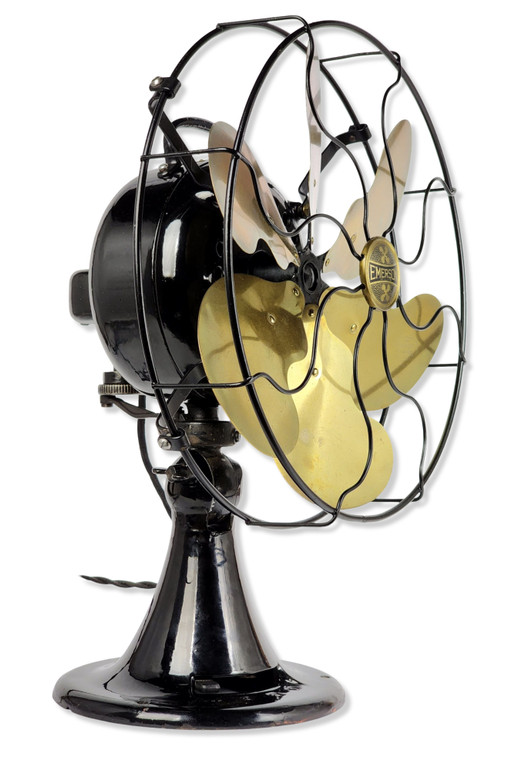 Circa 1918 Emerson Type 24666 12" Oscillating Desk Fan - Antique Fan ...
