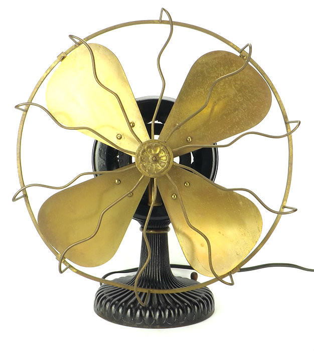 Early Cast Tag Westinghouse Tesla Fan - Antique Fan Supply Co