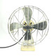 Circa 1930's Elcon 10" Modernistic Desk Fan - Antique Fan Supply Co