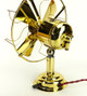 Professionally Restored All Brass 8" Diehl Fan - Antique Fan Supply Co