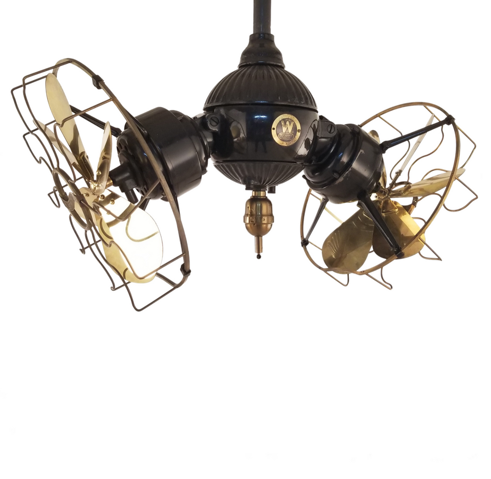 Rare Original Condition Westinghouse Gyro Ceiling Fan - Antique Fan ...