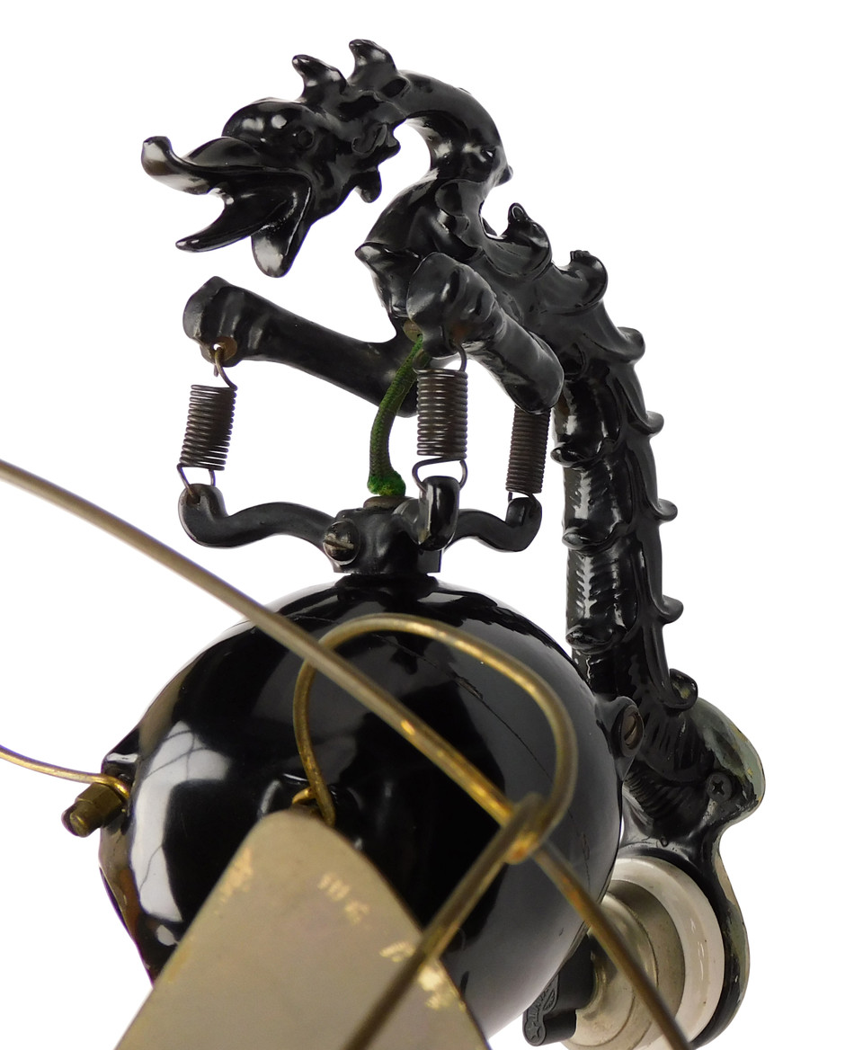 Circa 1918 FWEW Dragon Phone Booth Wall Mounted Fan Great History ...